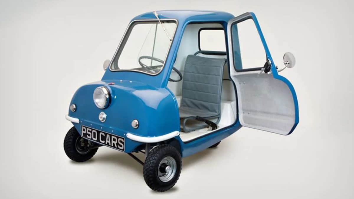 Assemblez vous-même la plus petite voiture du monde : la Peel P50